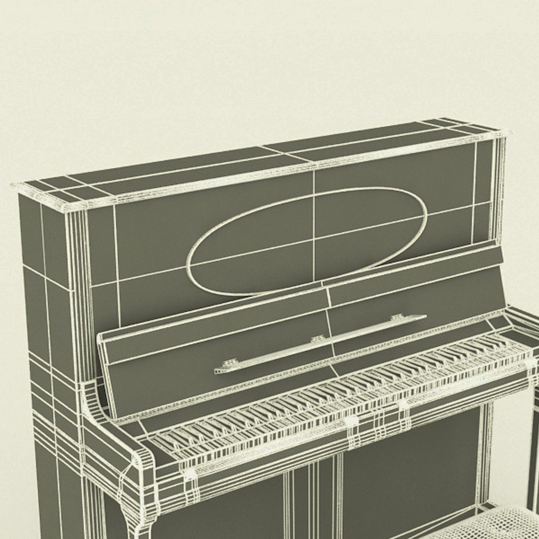 3d Piano Model