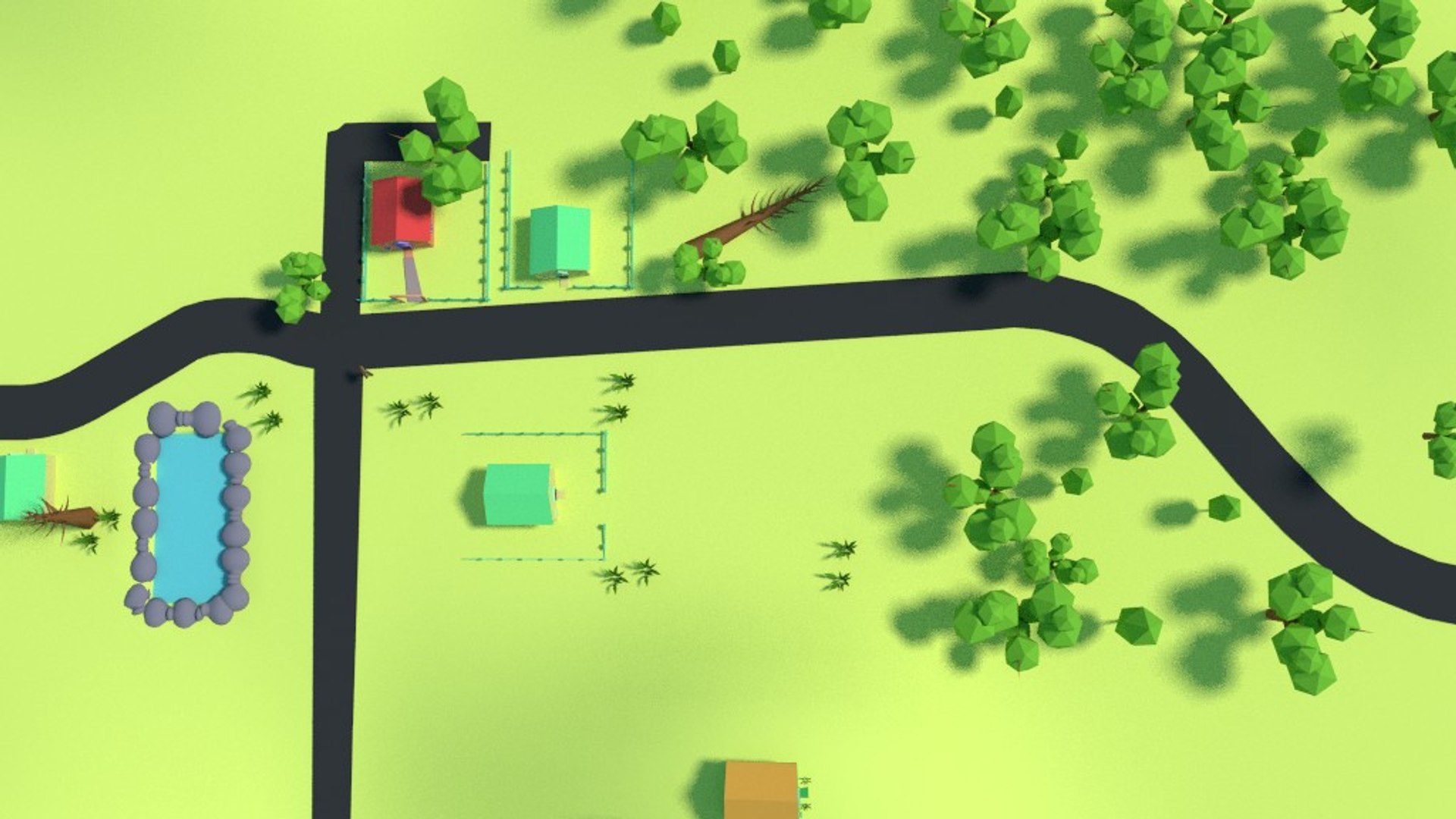 Cartoon Land Obj Free