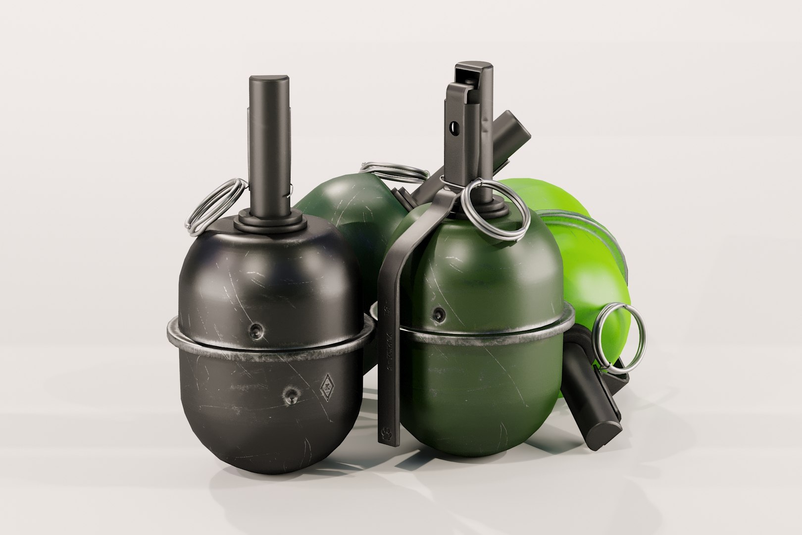 Free Grenade Rgd-5 3D - TurboSquid 1402845