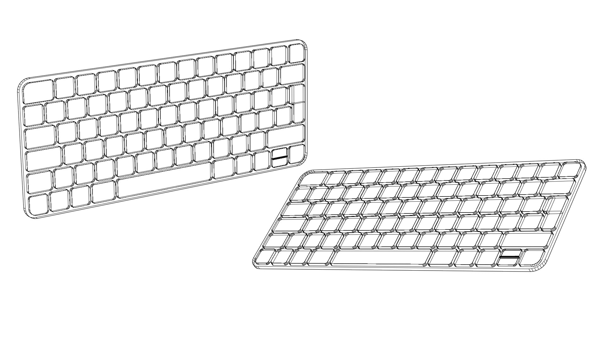 3D Apple Imac 2021 And Magic Mouse Model Model - TurboSquid 1929815