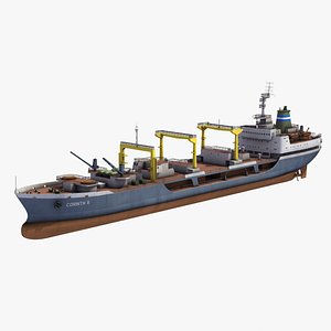 Low Poly Bulk Carrier 3D Models With Enhanced License Tiers For ...