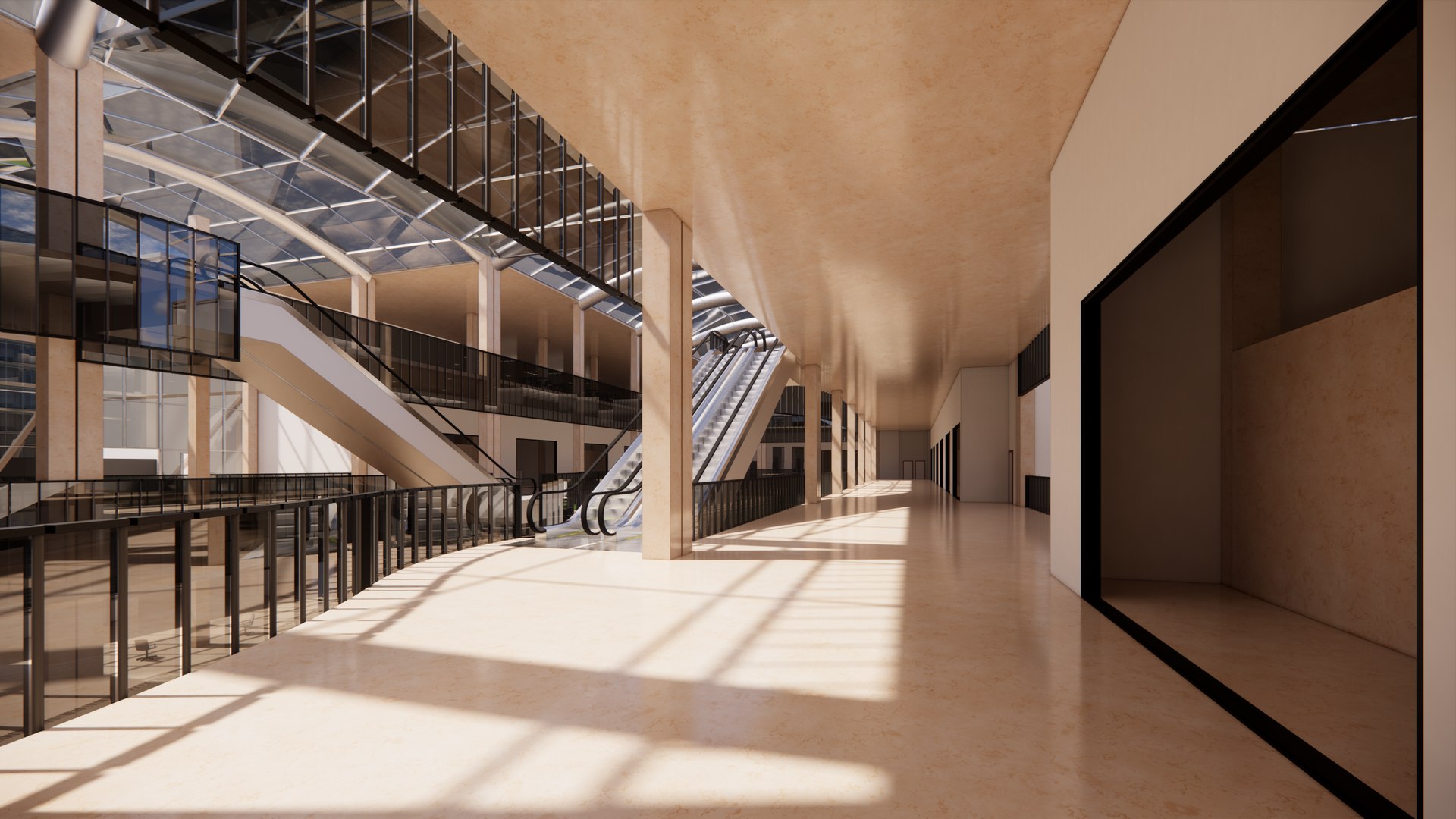 Hotel And Shopping Mall High Technical Detailed Revit Project Model ...