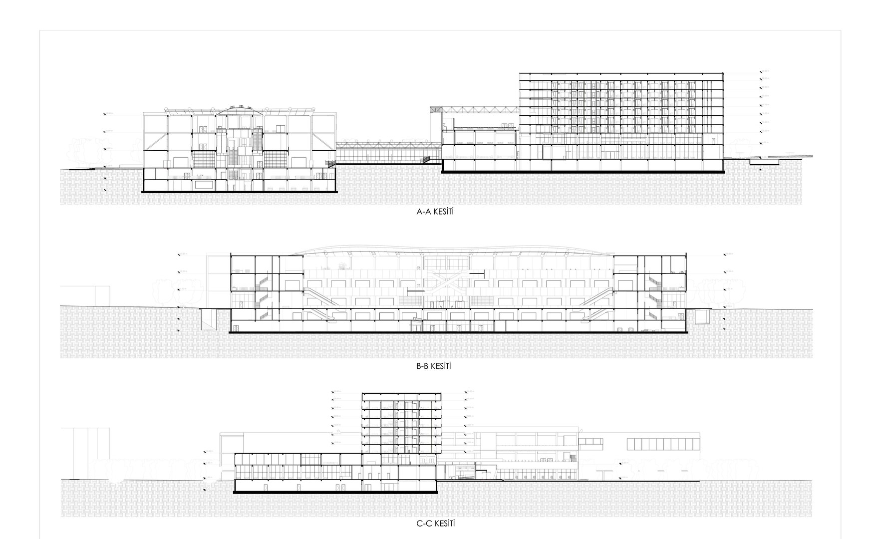 Hotel And Shopping Mall High Technical Detailed Revit Project Model ...