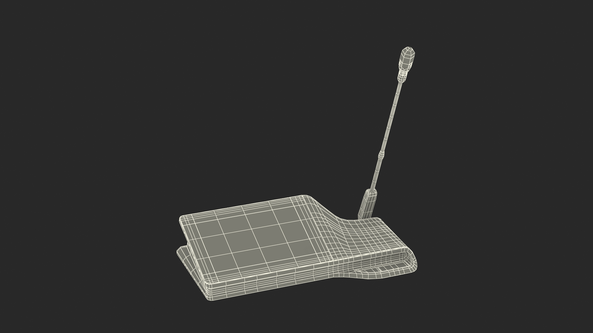 3D Model Bosch Dicentis Multimedia Device With Stem Microphone ...