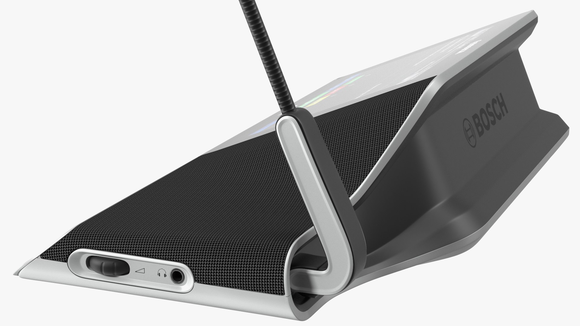 3D model Bosch Dicentis Multimedia Device with Stem Microphone - TurboSquid 1797844