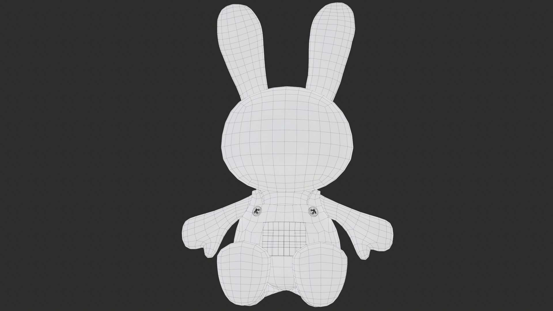 Rabbit Jax From The Amazing Digital Circus - Stuffed Toy PBR 3D model ...