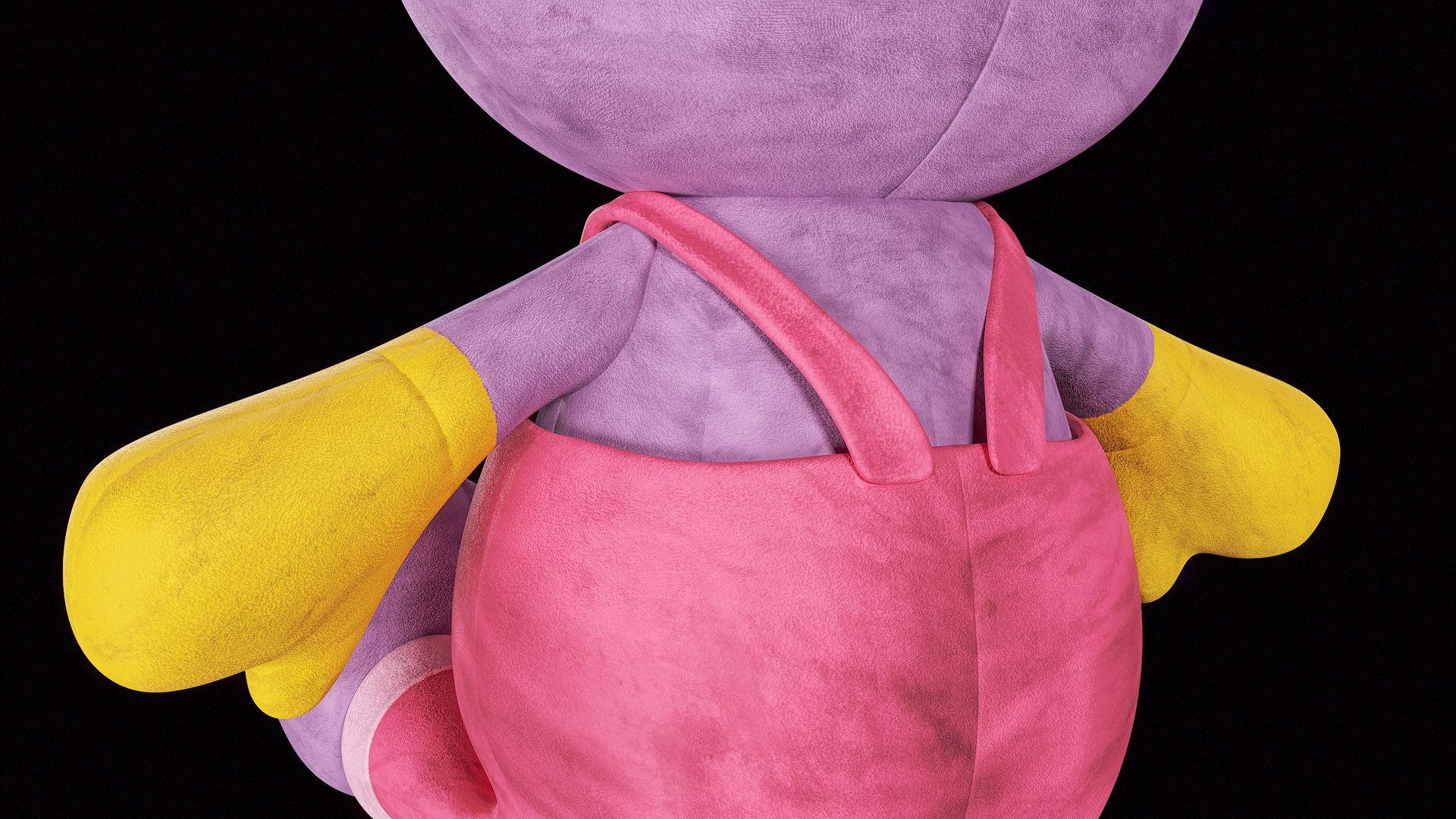 Rabbit Jax From The Amazing Digital Circus - Stuffed Toy PBR 3D model ...