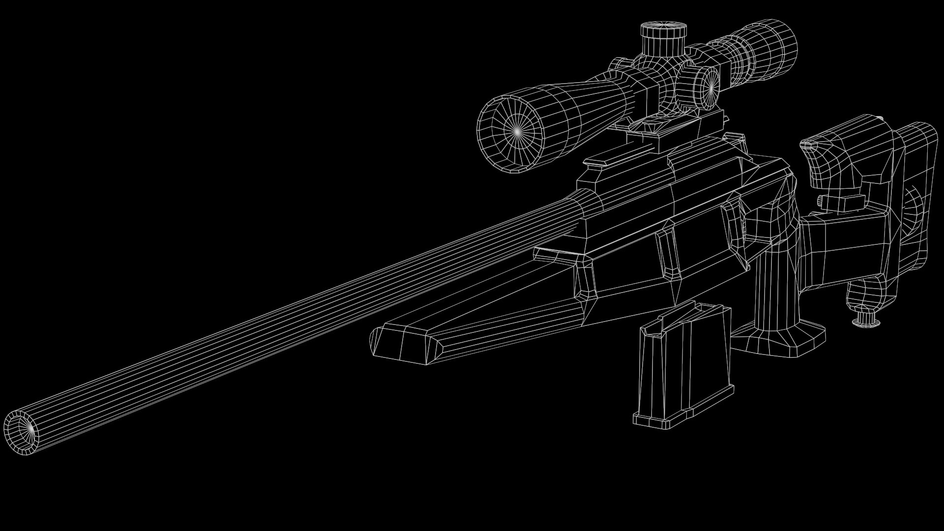 Blaser R93 Sniper Rifle - LowPoly Mobile Ready 3D model - TurboSquid ...