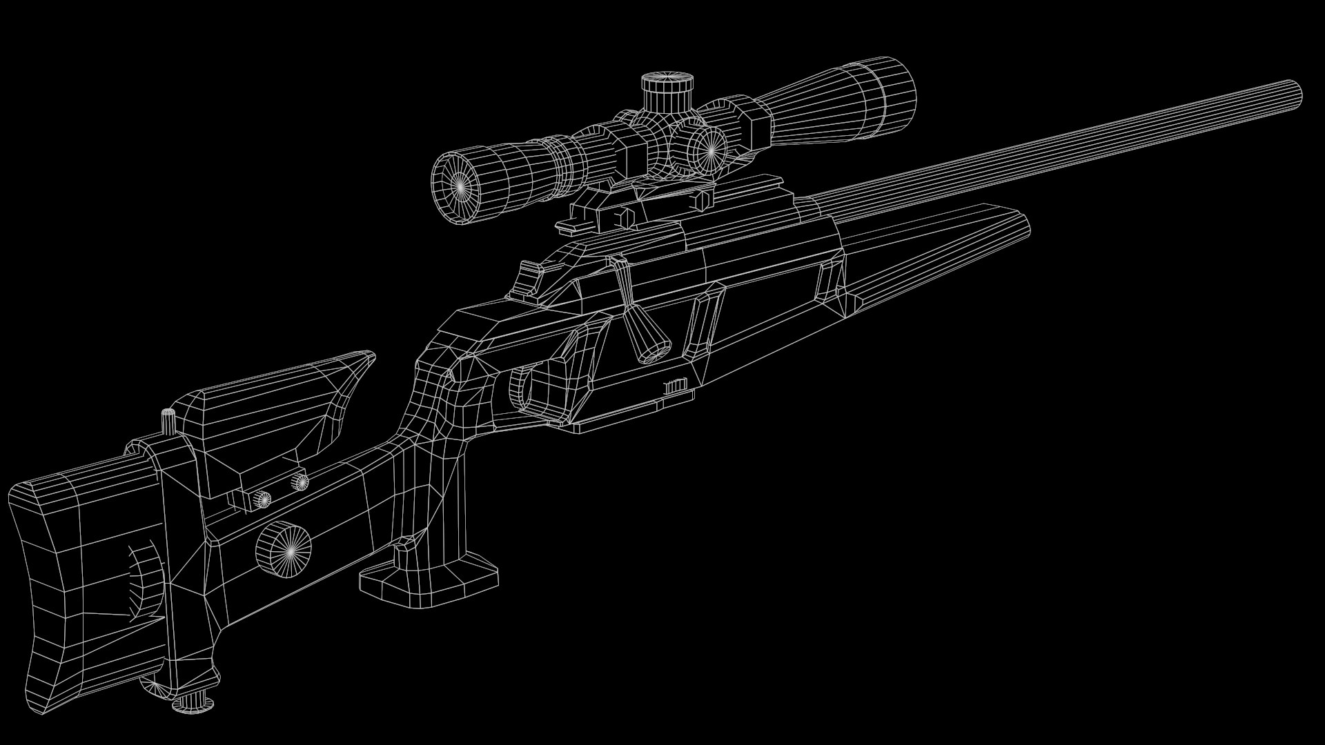 Blaser R93 Sniper Rifle - LowPoly Mobile Ready 3D model - TurboSquid ...