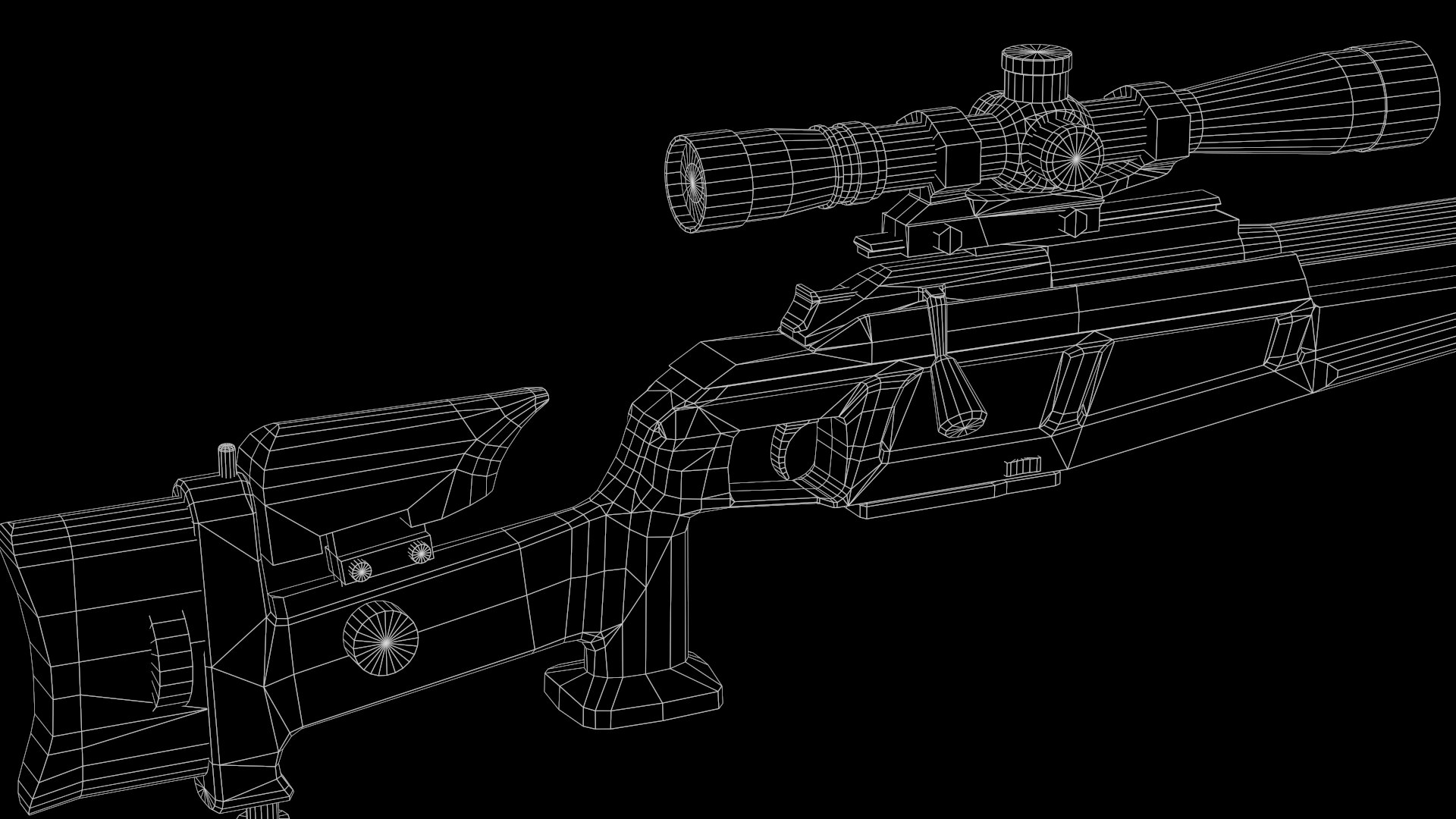 Blaser R93 Sniper Rifle - LowPoly Mobile Ready 3D model - TurboSquid ...