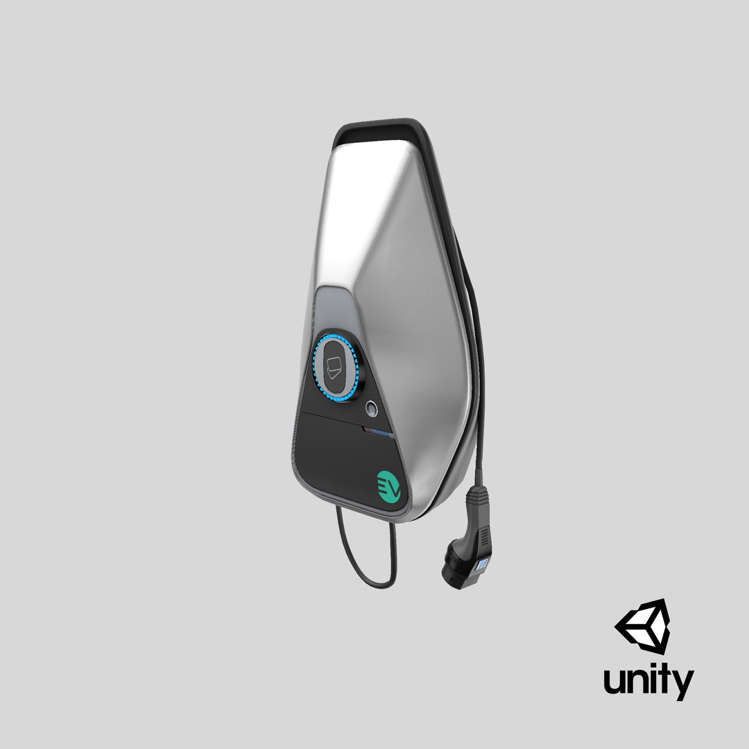 3D ev charger - TurboSquid 1346607