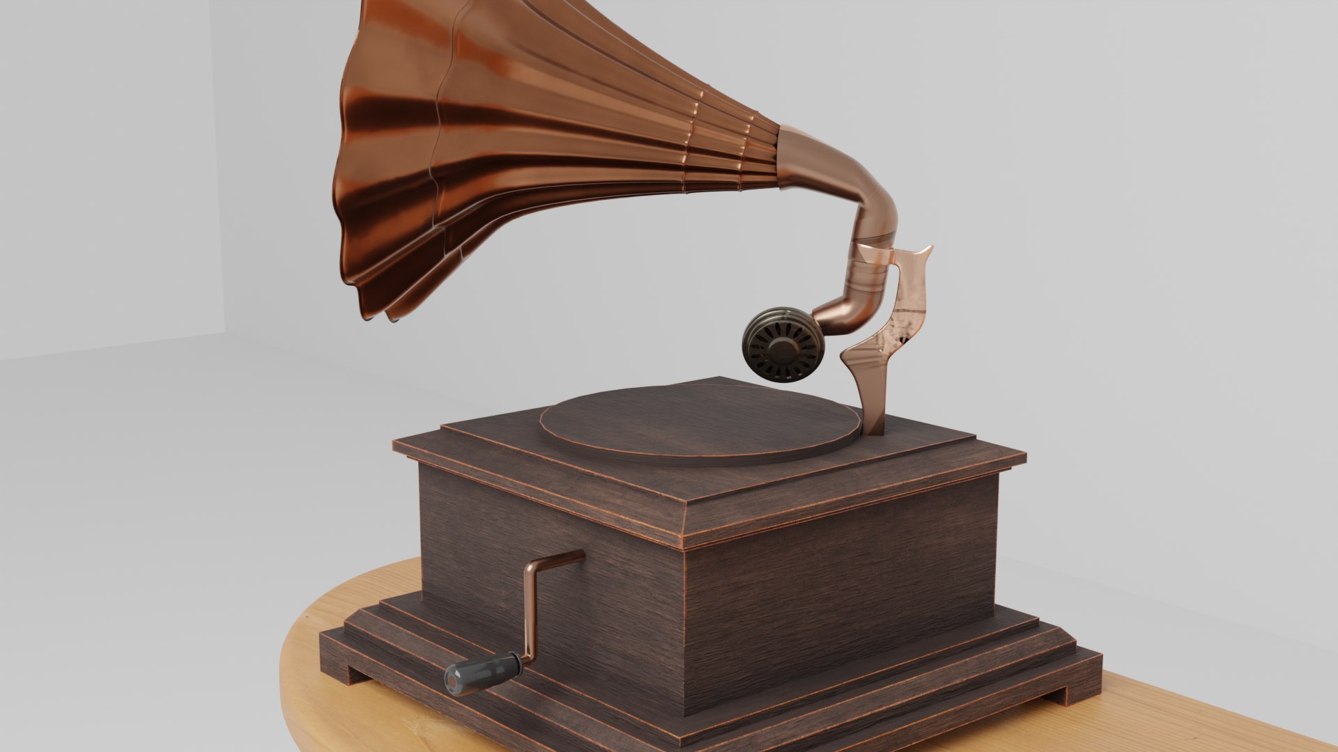 3D Gramophone And Console Model - TurboSquid 2384033