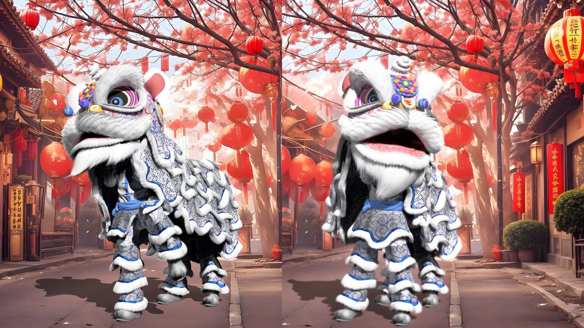 3D Lion Dance Lunar New Year - TurboSquid 2325226