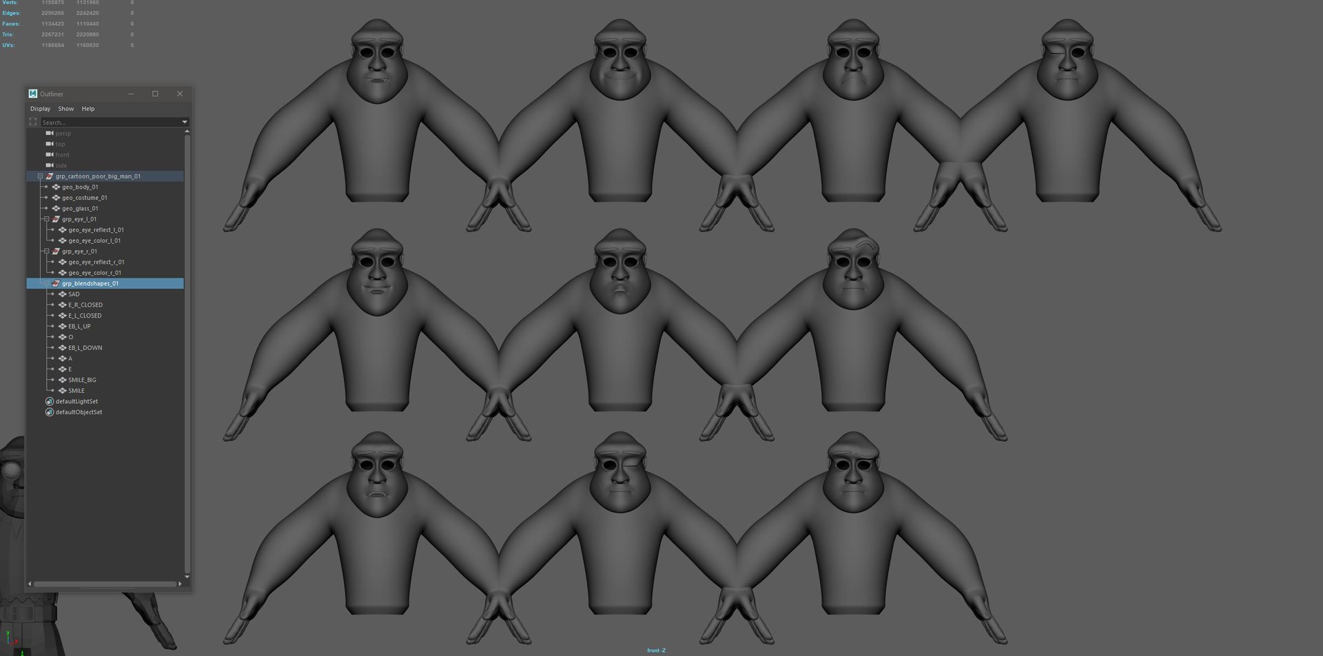 3D Model Poor Big Man - TurboSquid 1620327