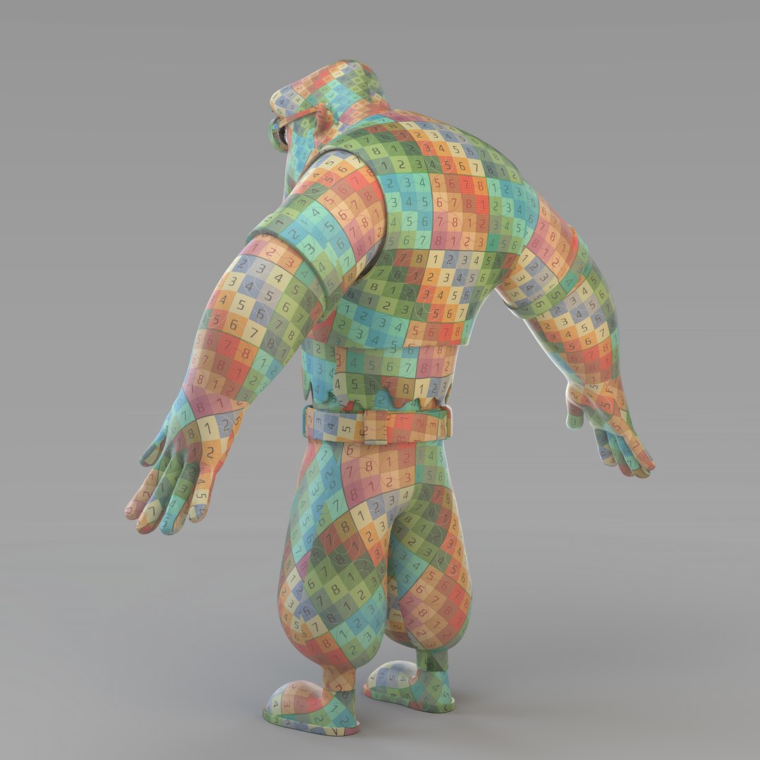 3D Model Poor Big Man - TurboSquid 1620327
