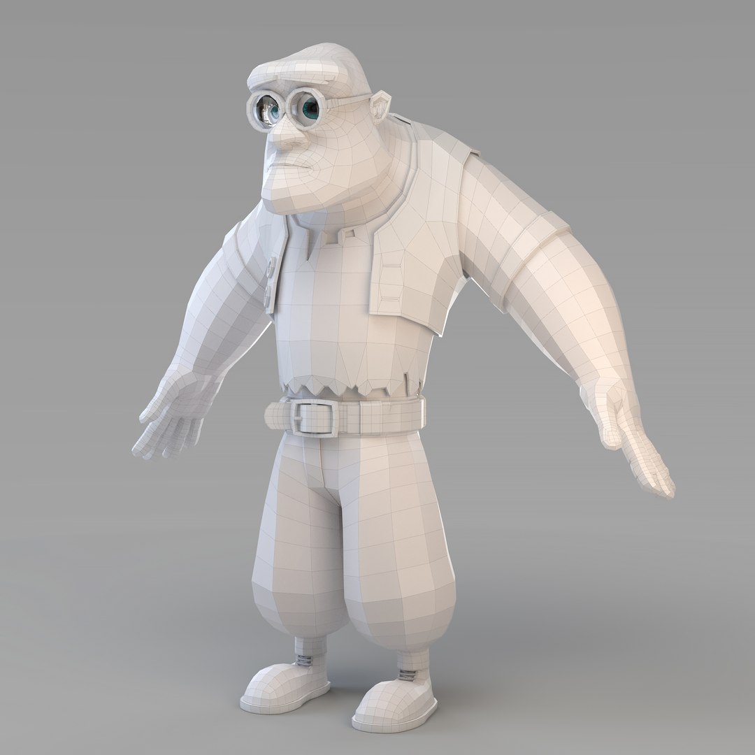 3D Model Poor Big Man - TurboSquid 1620327