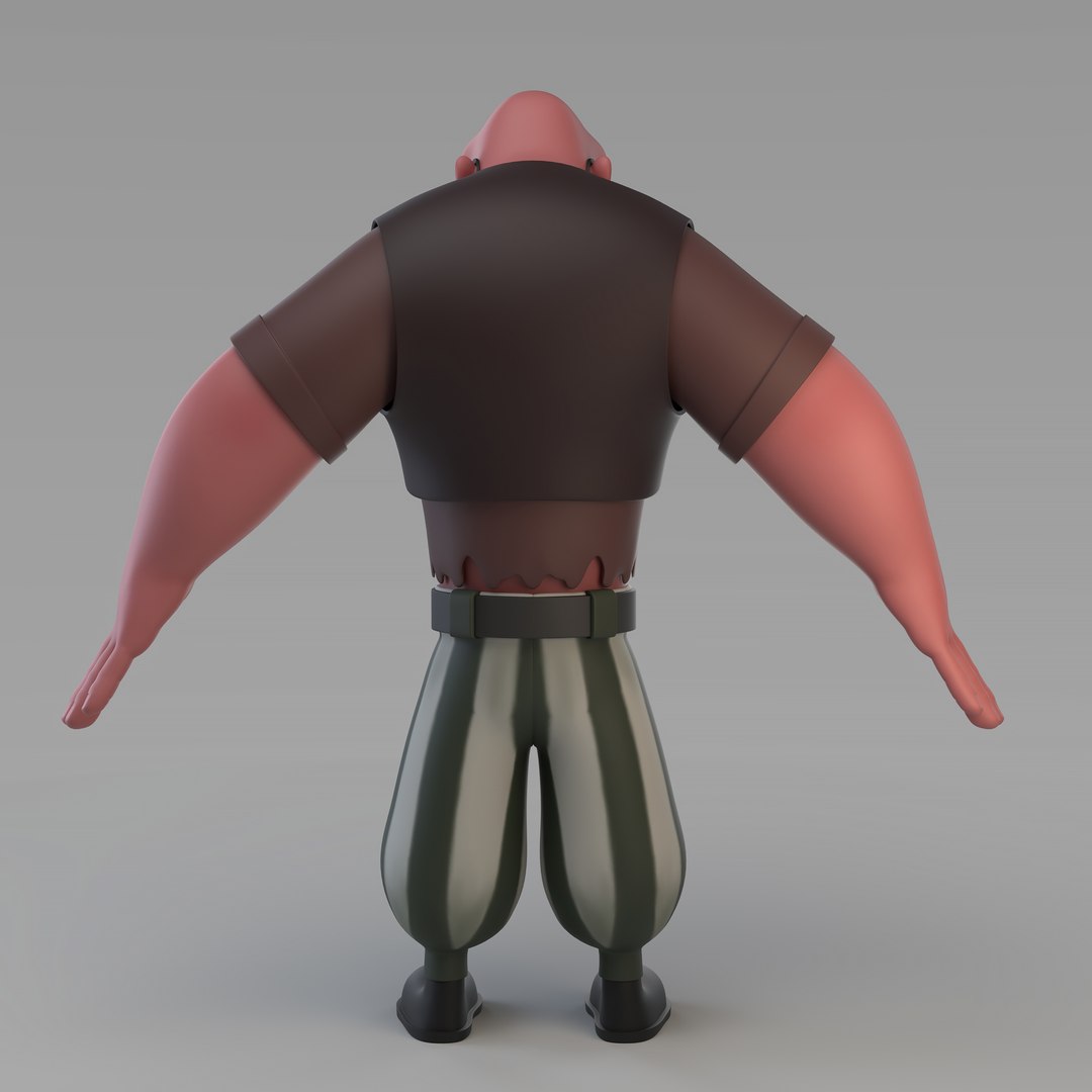 3D Model Poor Big Man - TurboSquid 1620327