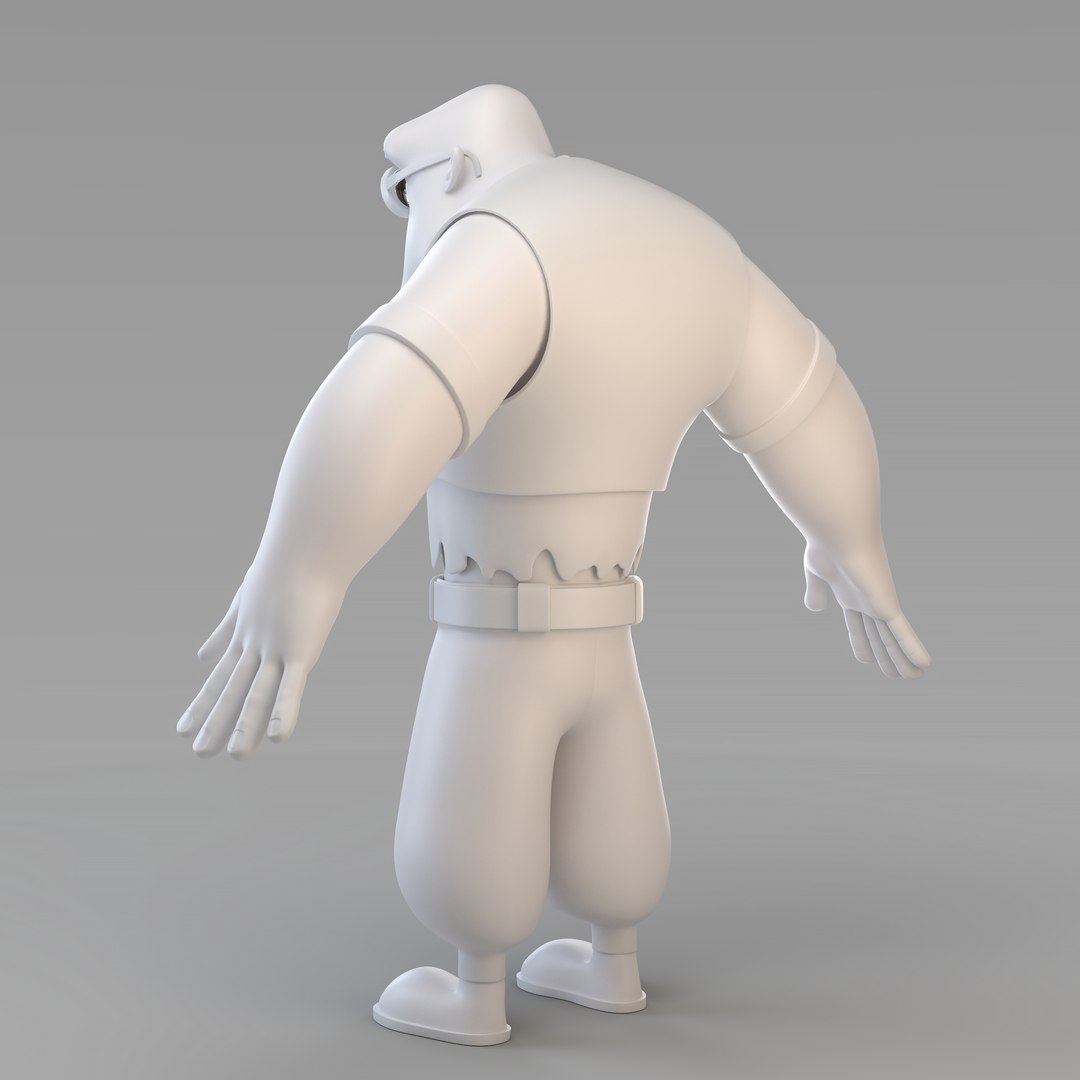 3D Model Poor Big Man - TurboSquid 1620327
