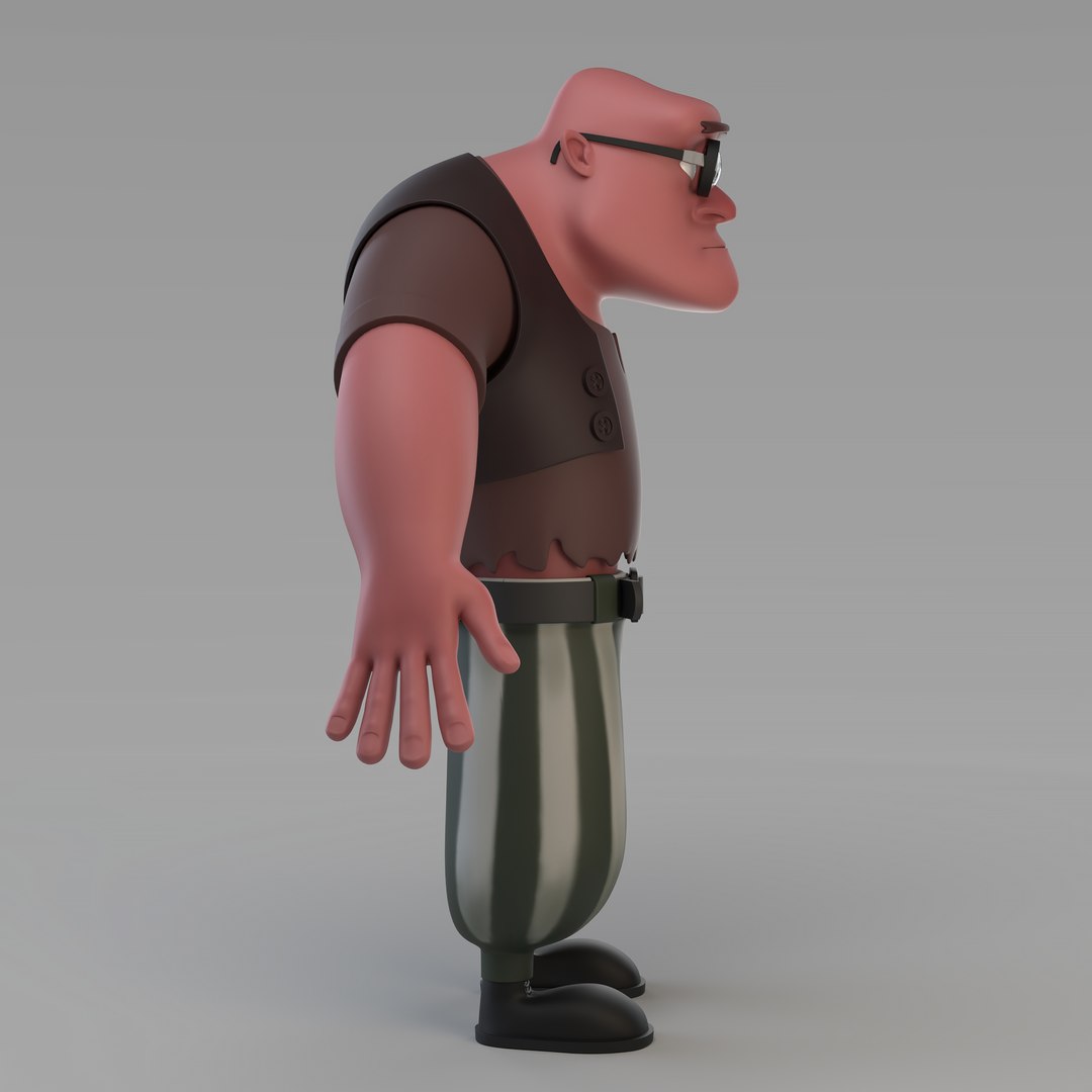 3D Model Poor Big Man - TurboSquid 1620327