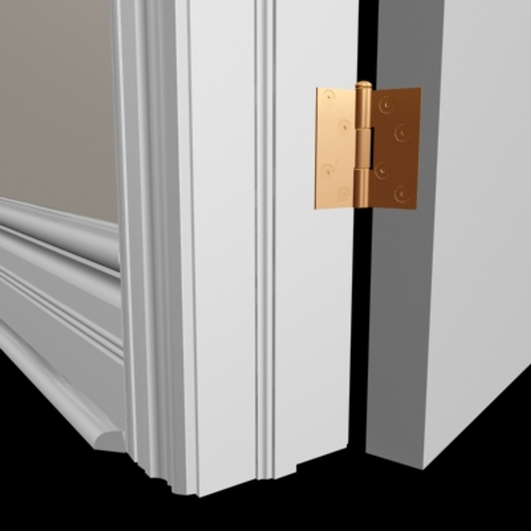 Complete Door Kit Wall 3d Model