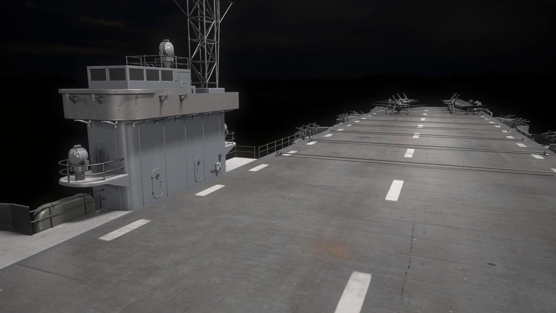 3D Uss Bogue Model - TurboSquid 1196234