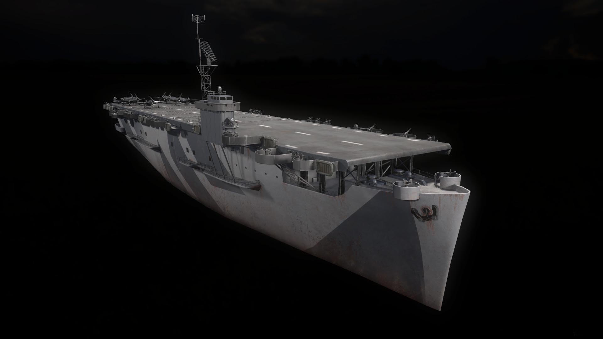 3D Uss Bogue Model - TurboSquid 1196234