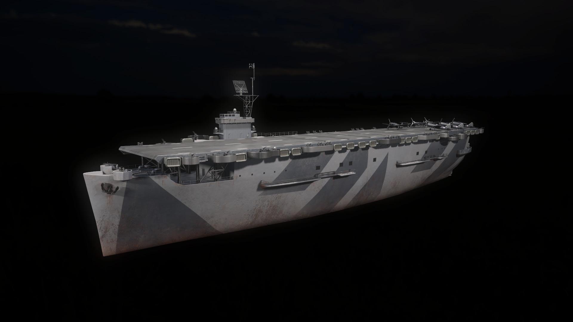 3D Uss Bogue Model - TurboSquid 1196234