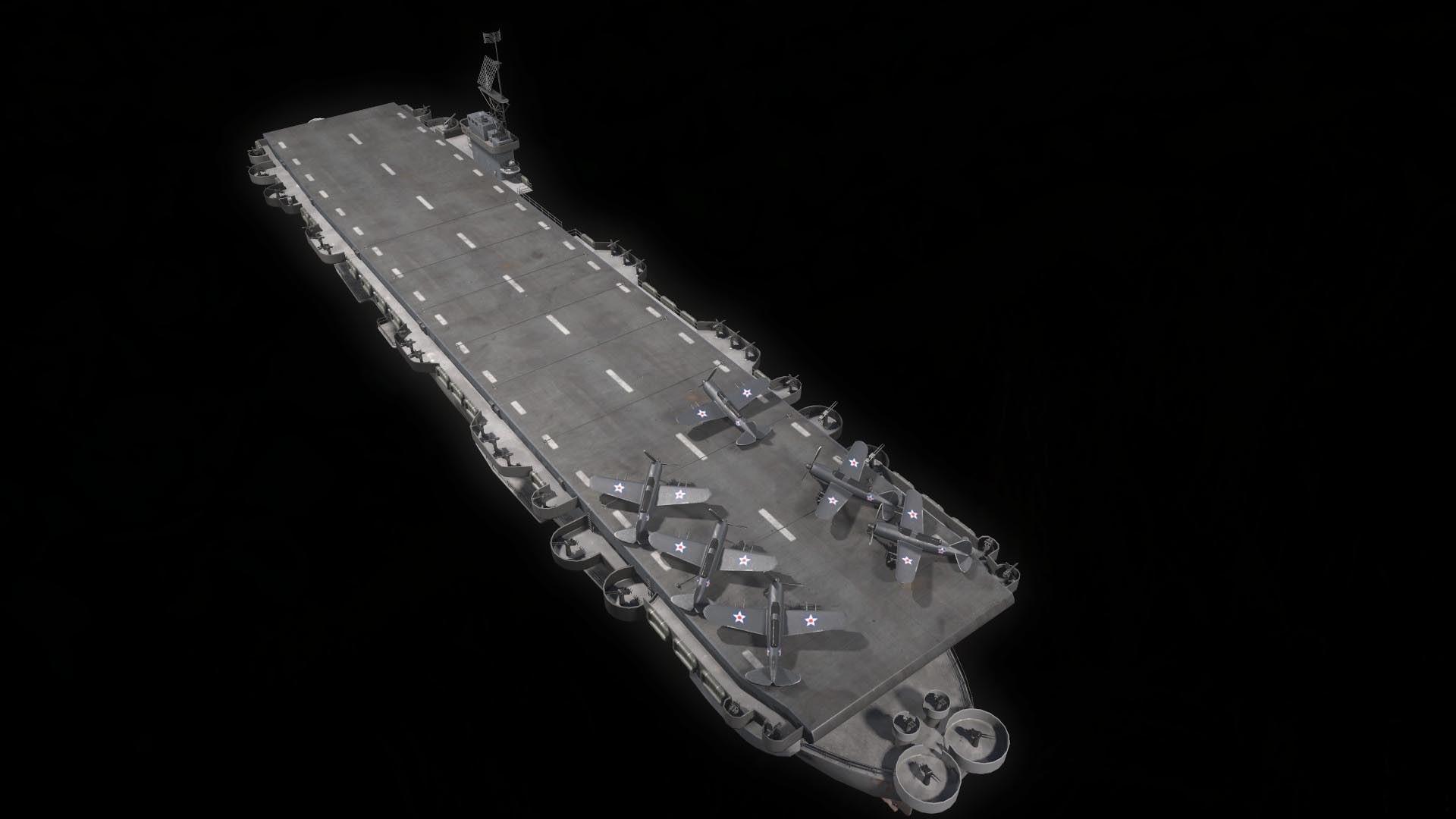 3D Uss Bogue Model - TurboSquid 1196234