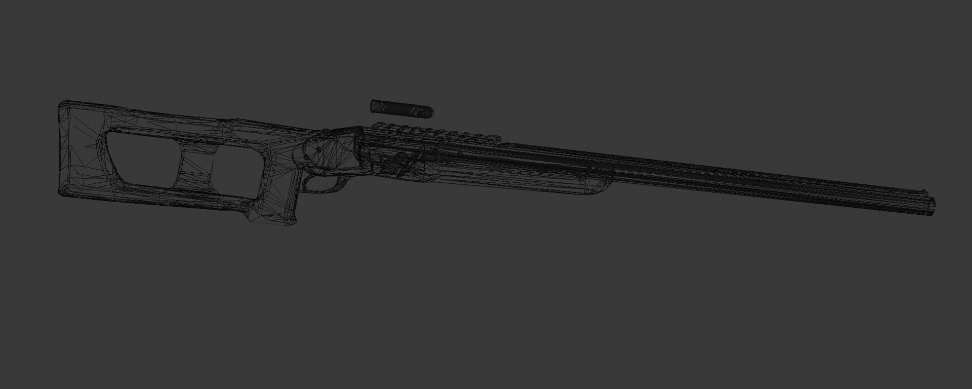 3D Custom Gun - TurboSquid 1453312
