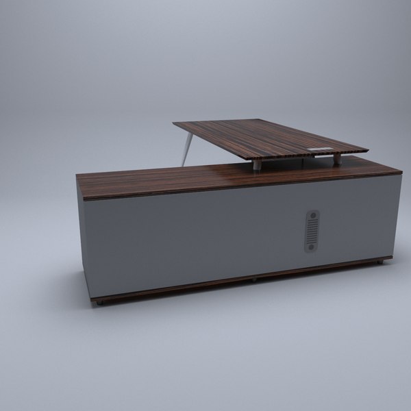 3D office table desk - TurboSquid 1383575