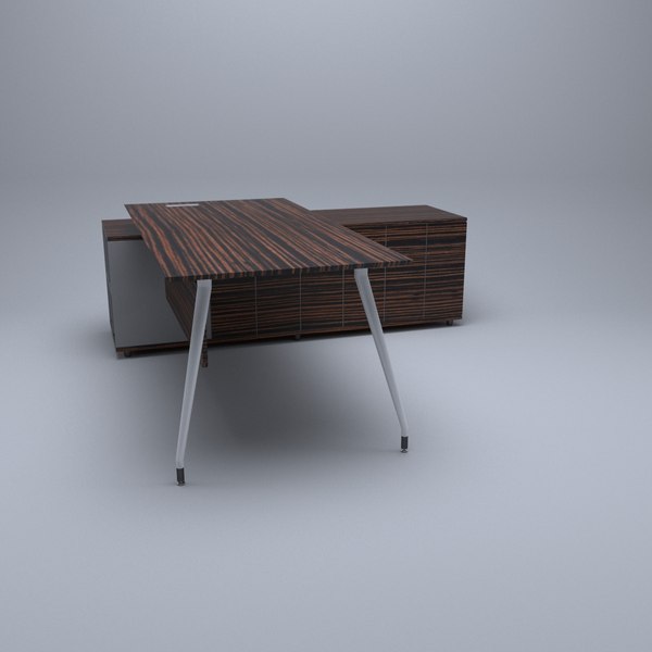 3D office table desk - TurboSquid 1383575