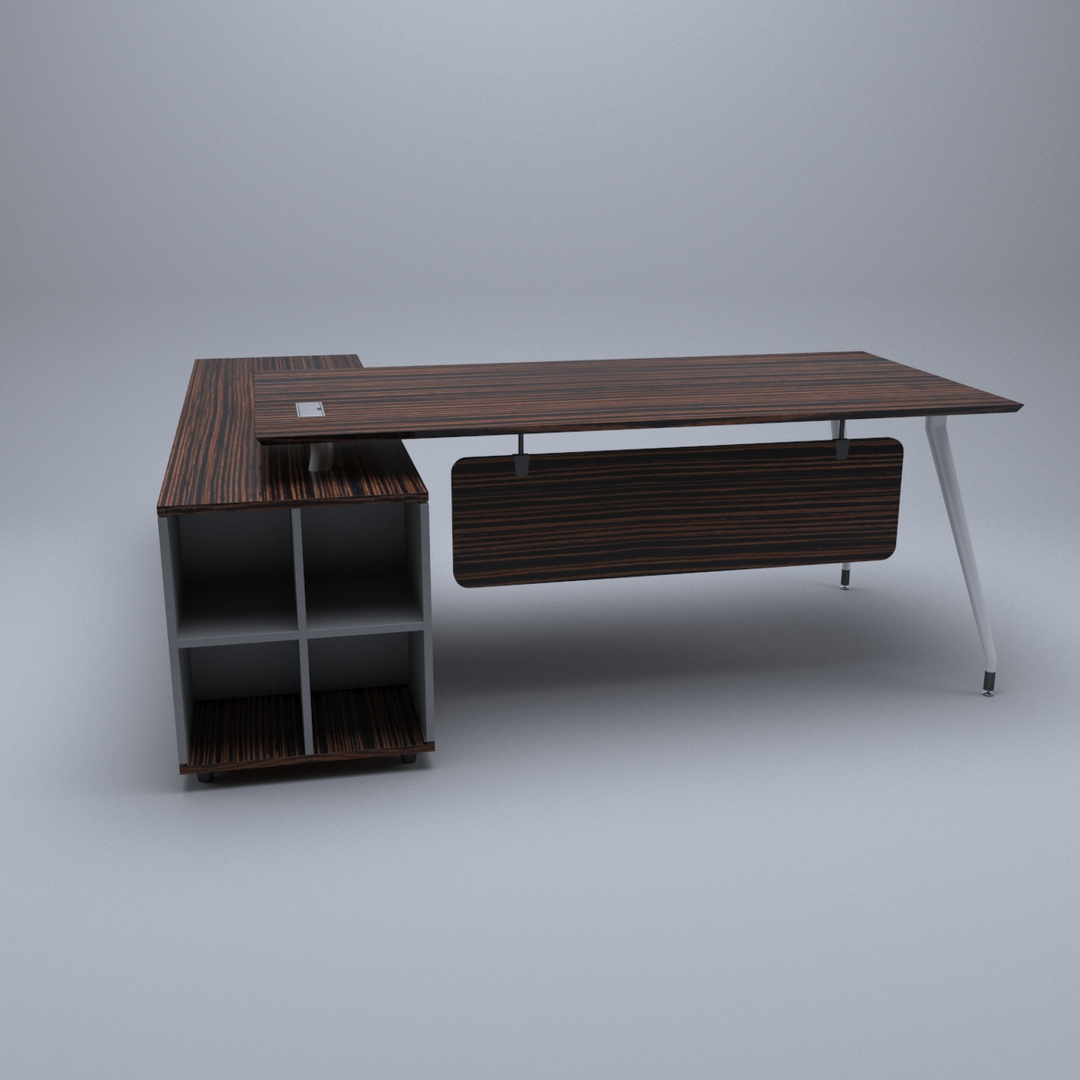 3D office table desk - TurboSquid 1383575