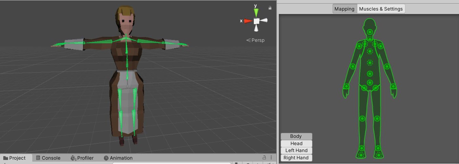 Low Poly Medieval Peasant Woman Rigged 4 3D model - TurboSquid 2168553