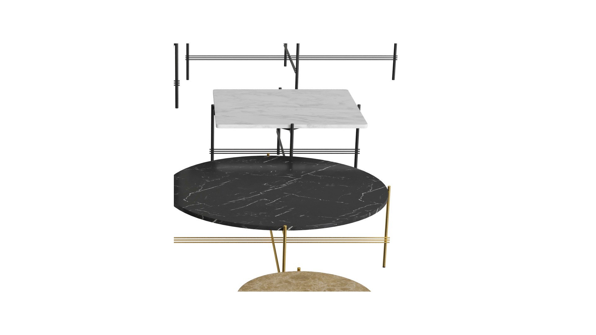 TS Coffee Table 3D - TurboSquid 1942096