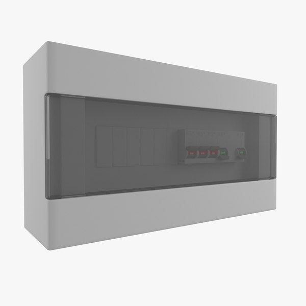 Fuse Box 3D - TurboSquid 1974878