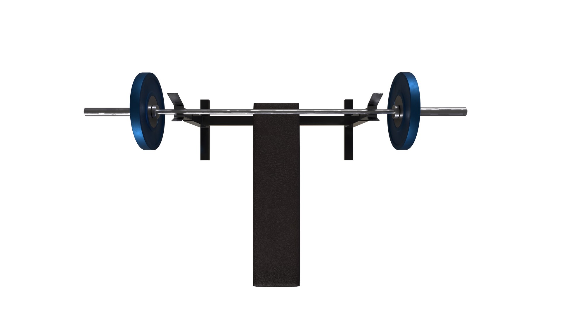 Gym equipment barbell model - TurboSquid 2169327