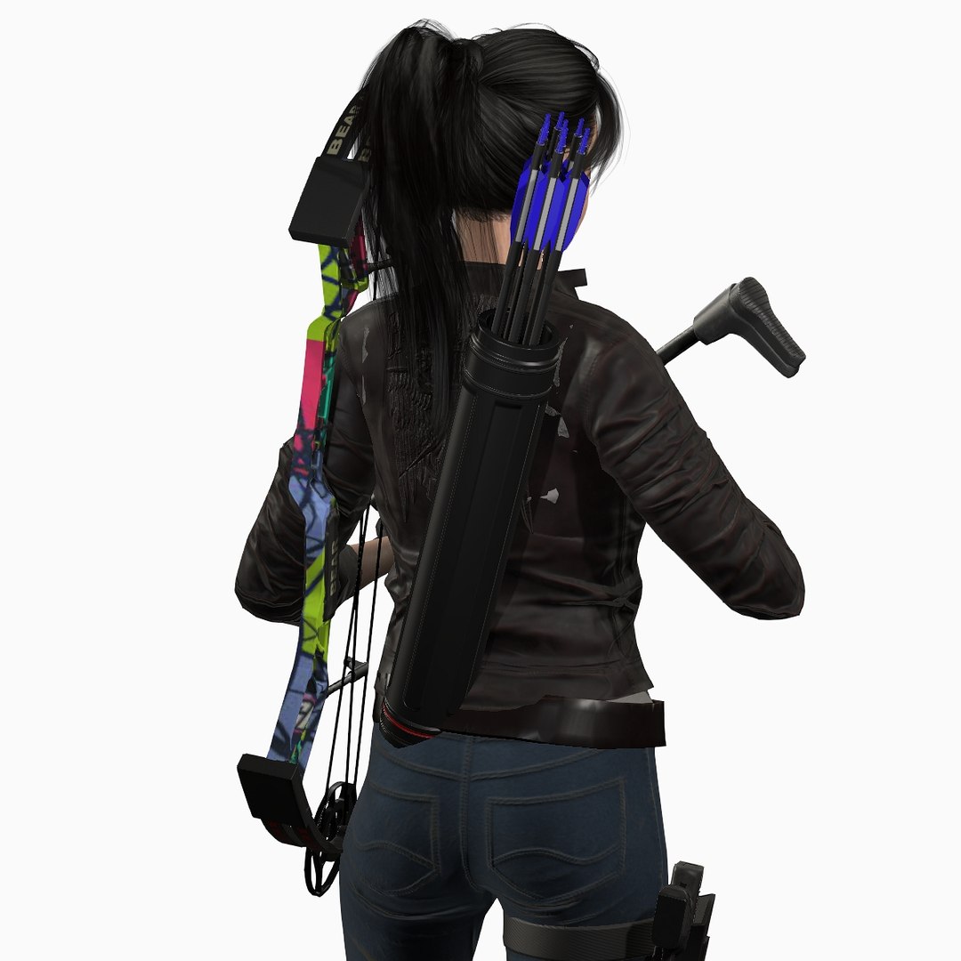 Survivor Girl Model - TurboSquid 2047038