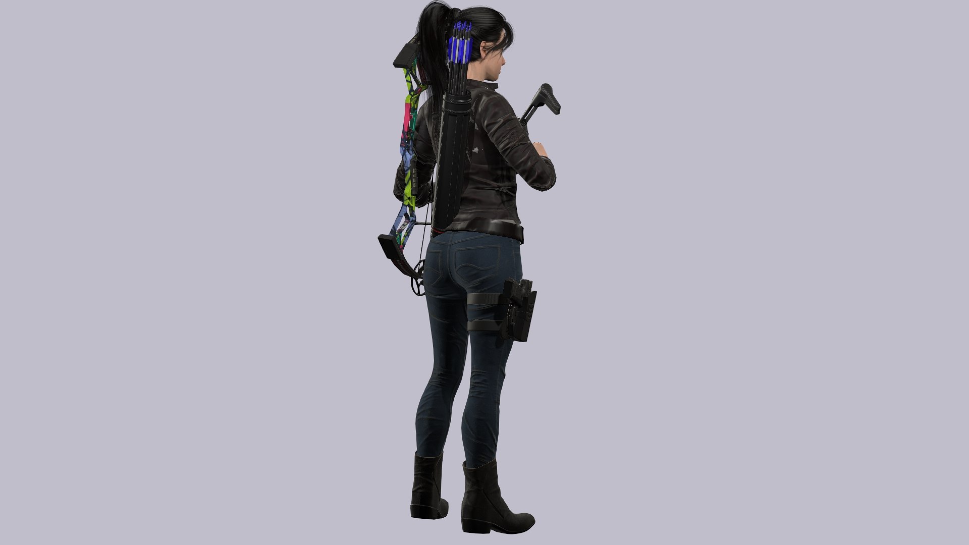 Survivor Girl Model - TurboSquid 2047038