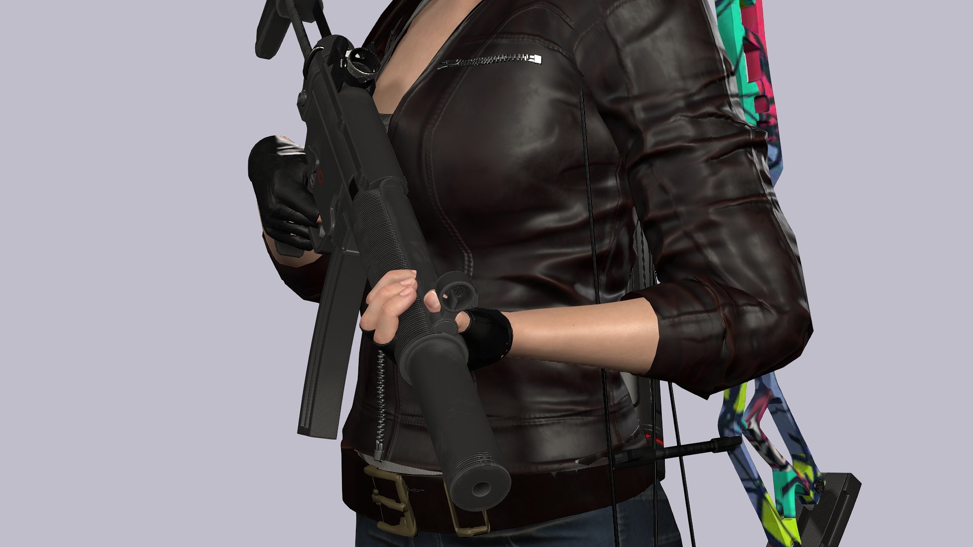 Survivor Girl Model - TurboSquid 2047038
