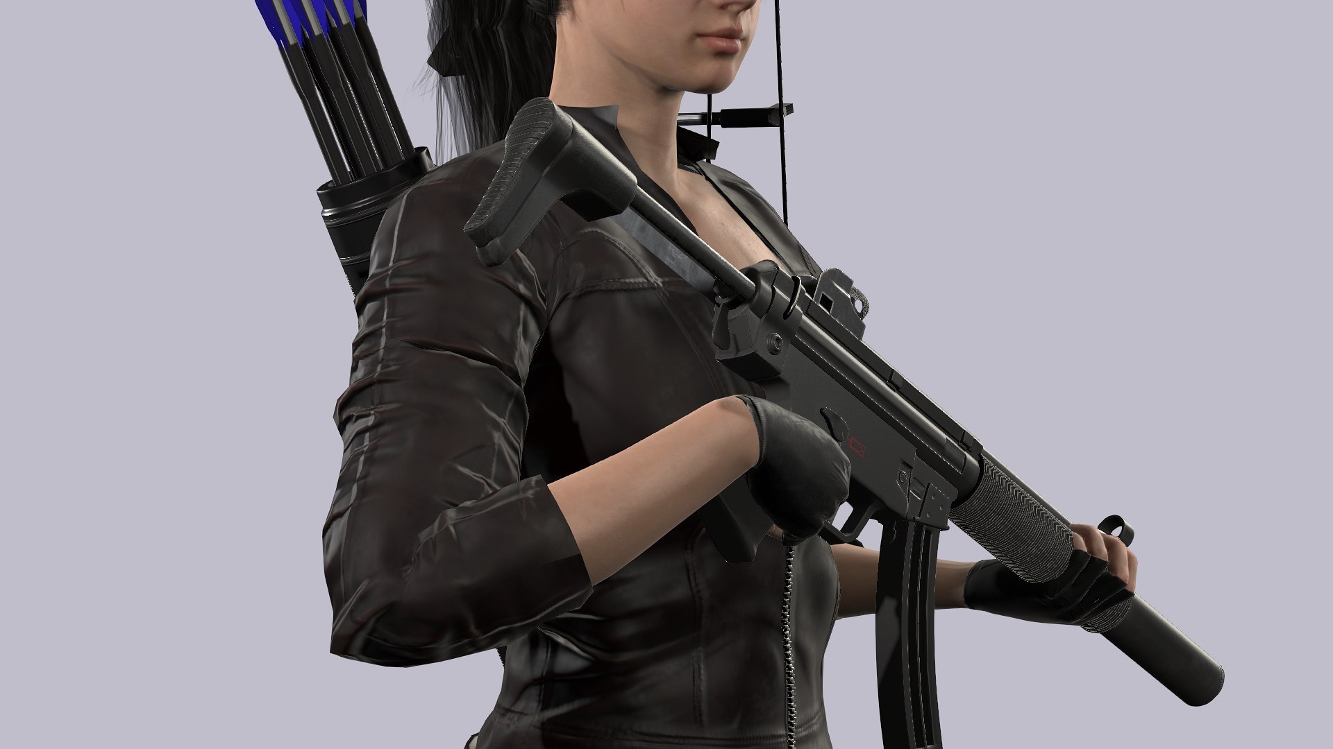 Survivor Girl Model - TurboSquid 2047038