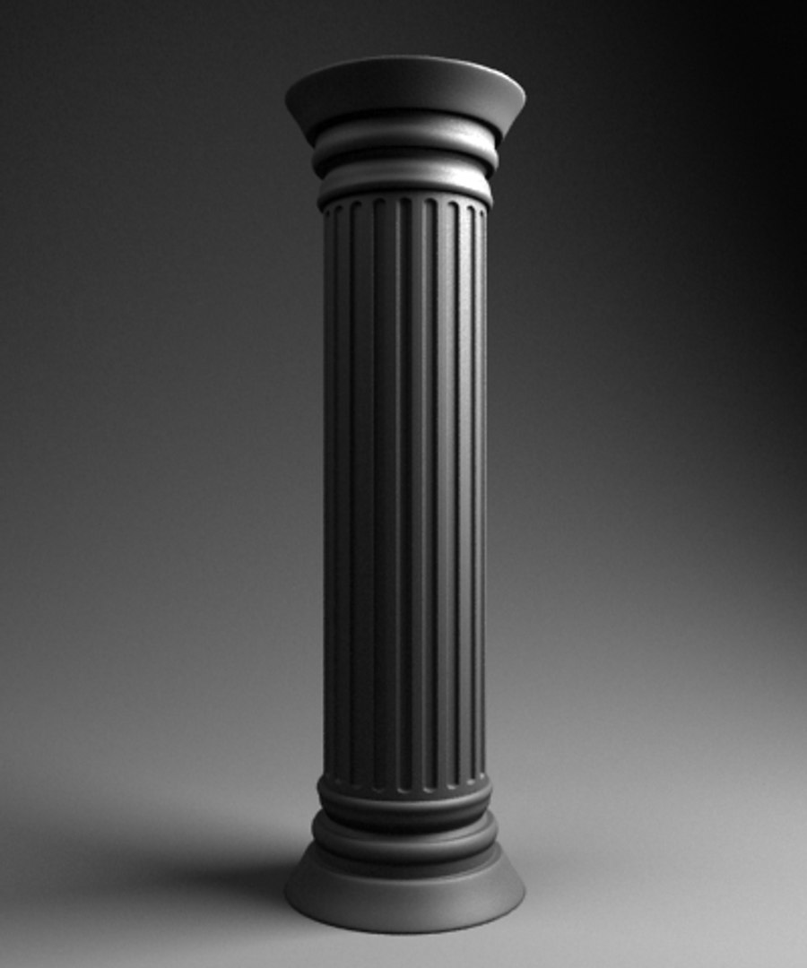 3d Model Pillar