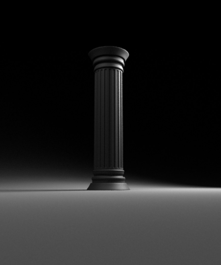 3d Model Pillar