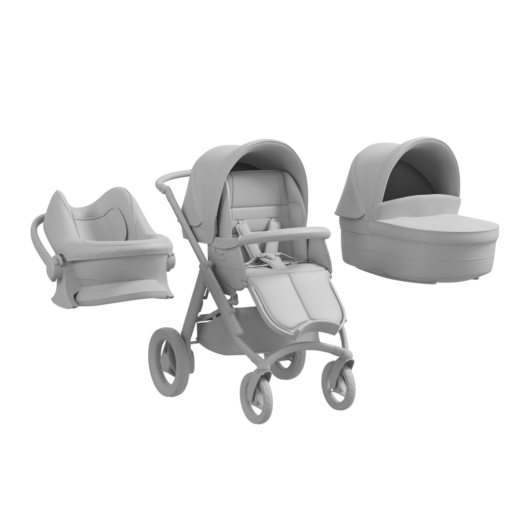 Evolution Stroller 3D Model - TurboSquid 2249301