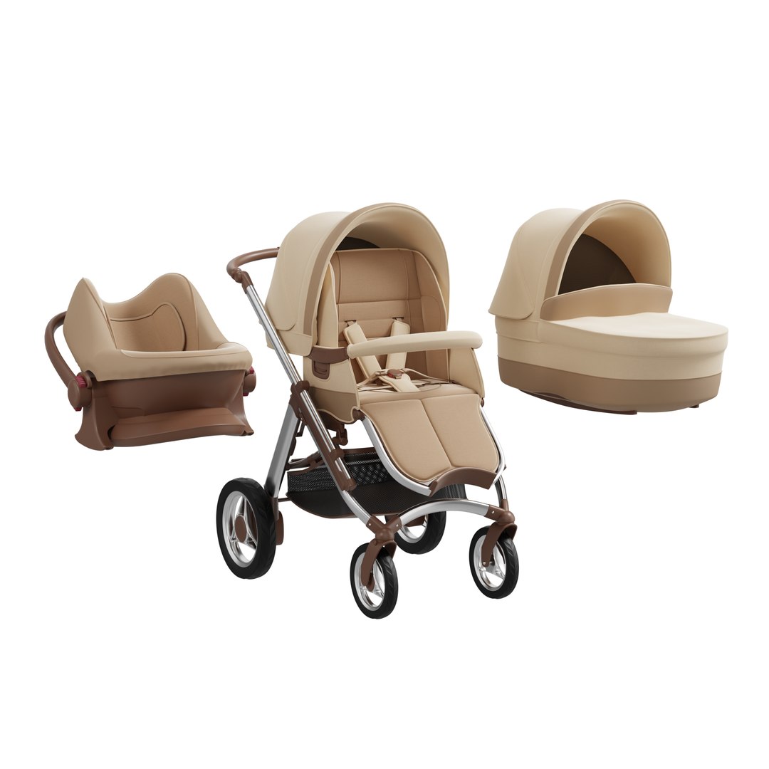 Evolution Stroller 3D Model - TurboSquid 2249301