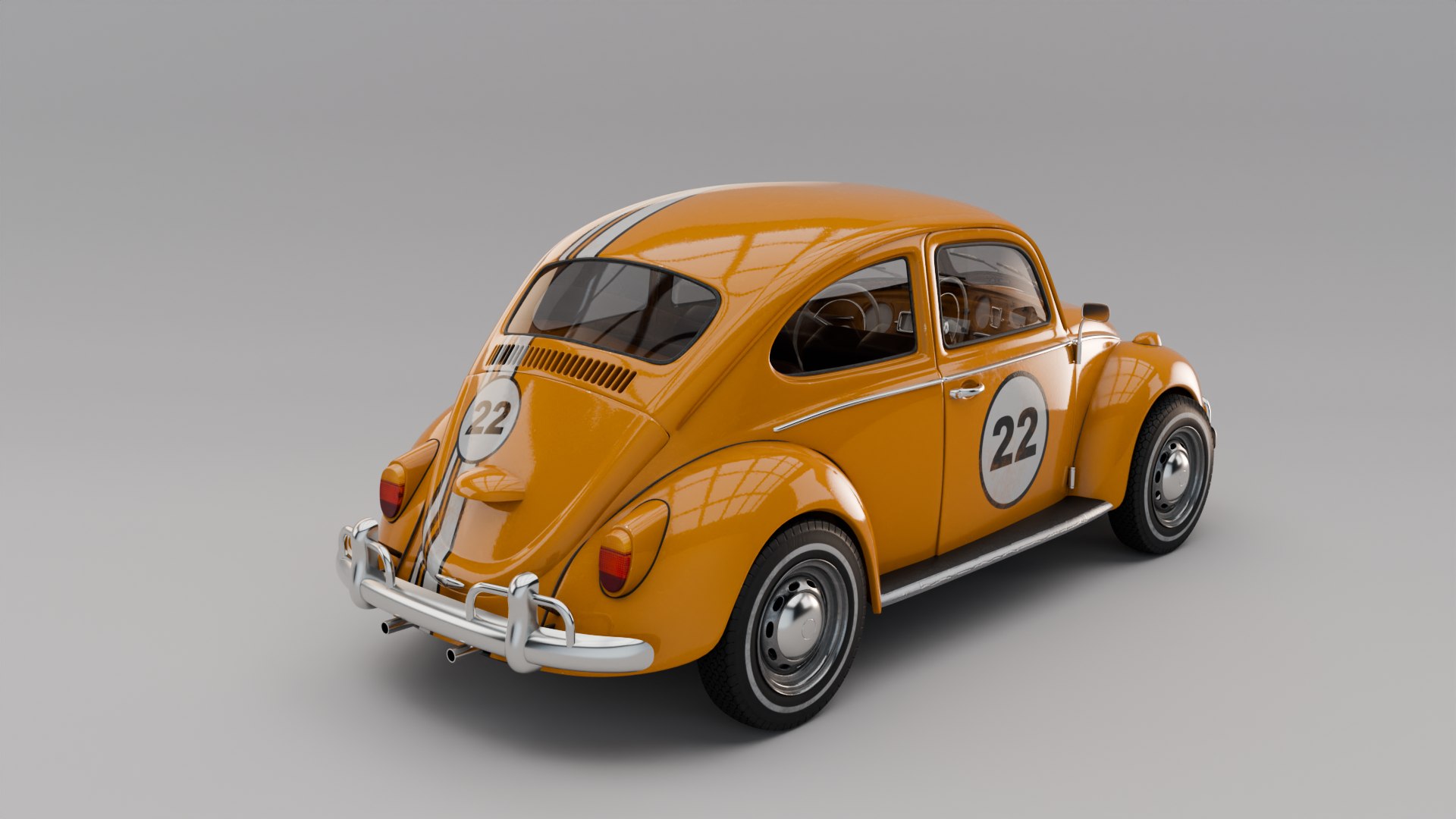 Volkswagen Beetle Model - TurboSquid 2352848