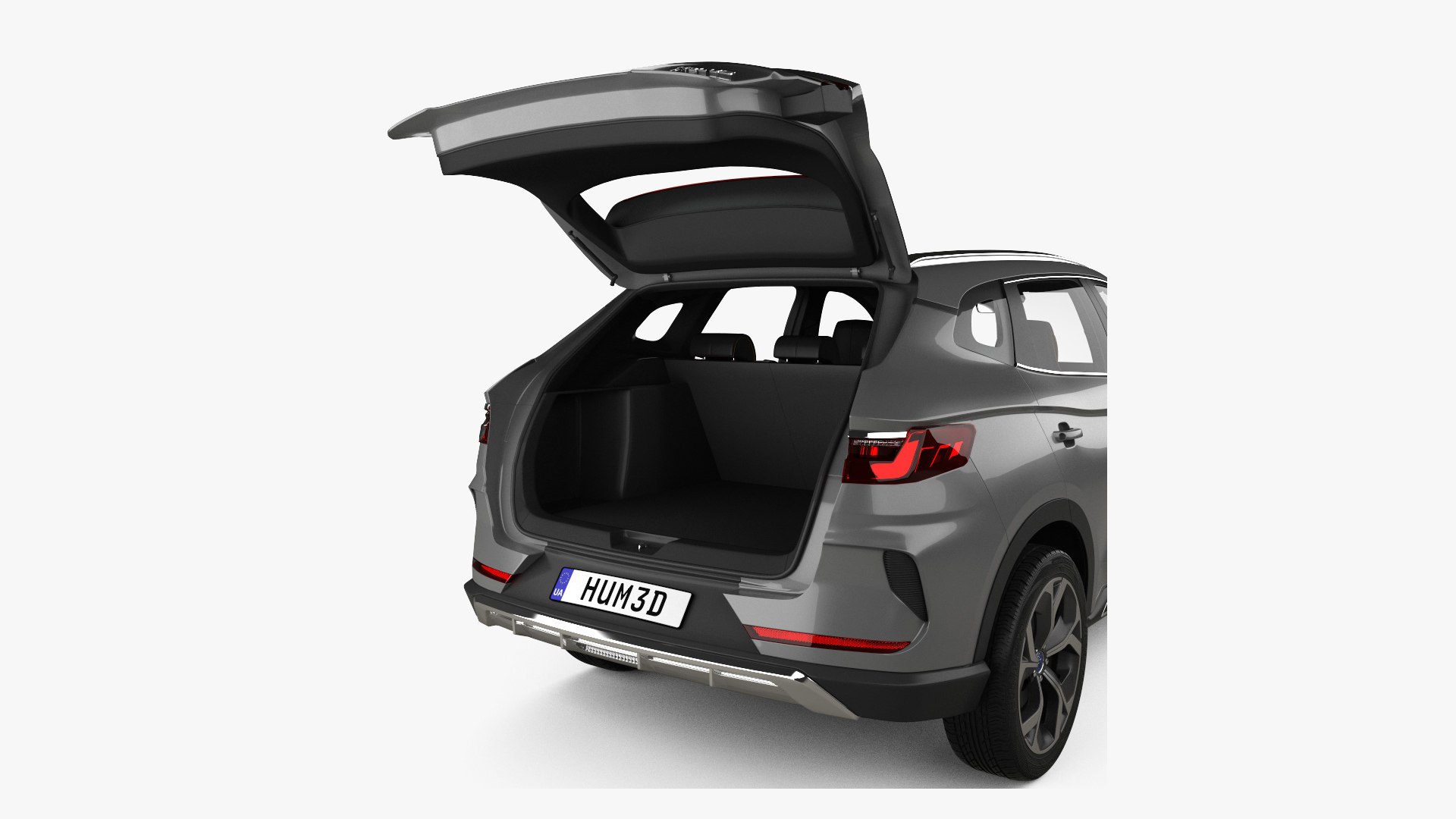 BYD Song Plus with HQ interior 2023 3D model - TurboSquid 2181082