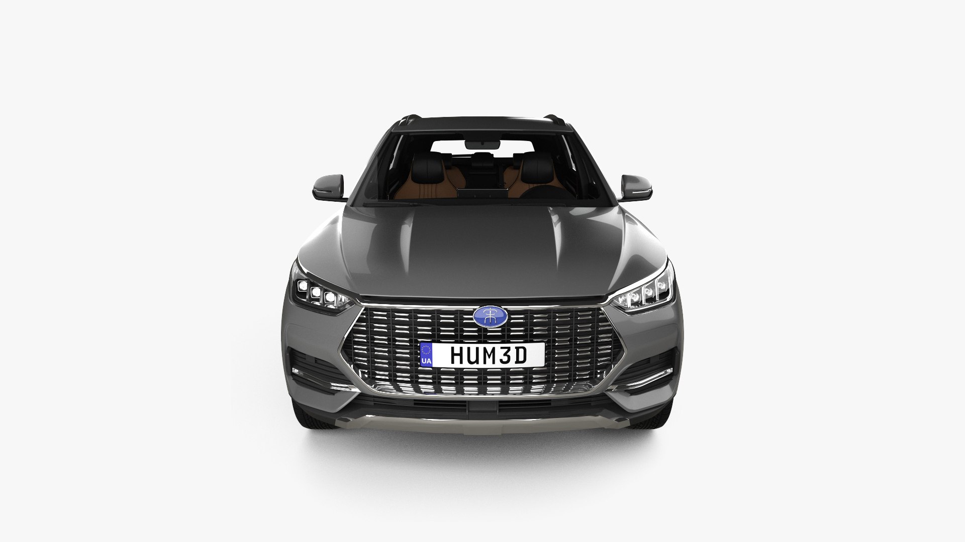 BYD Song Plus with HQ interior 2023 3D model - TurboSquid 2181082