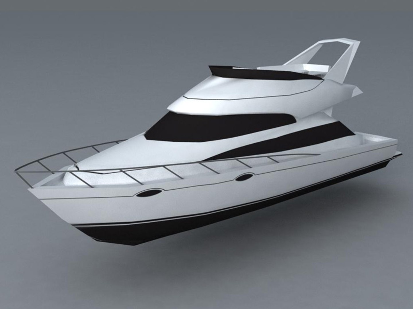 Yacht 3d Model