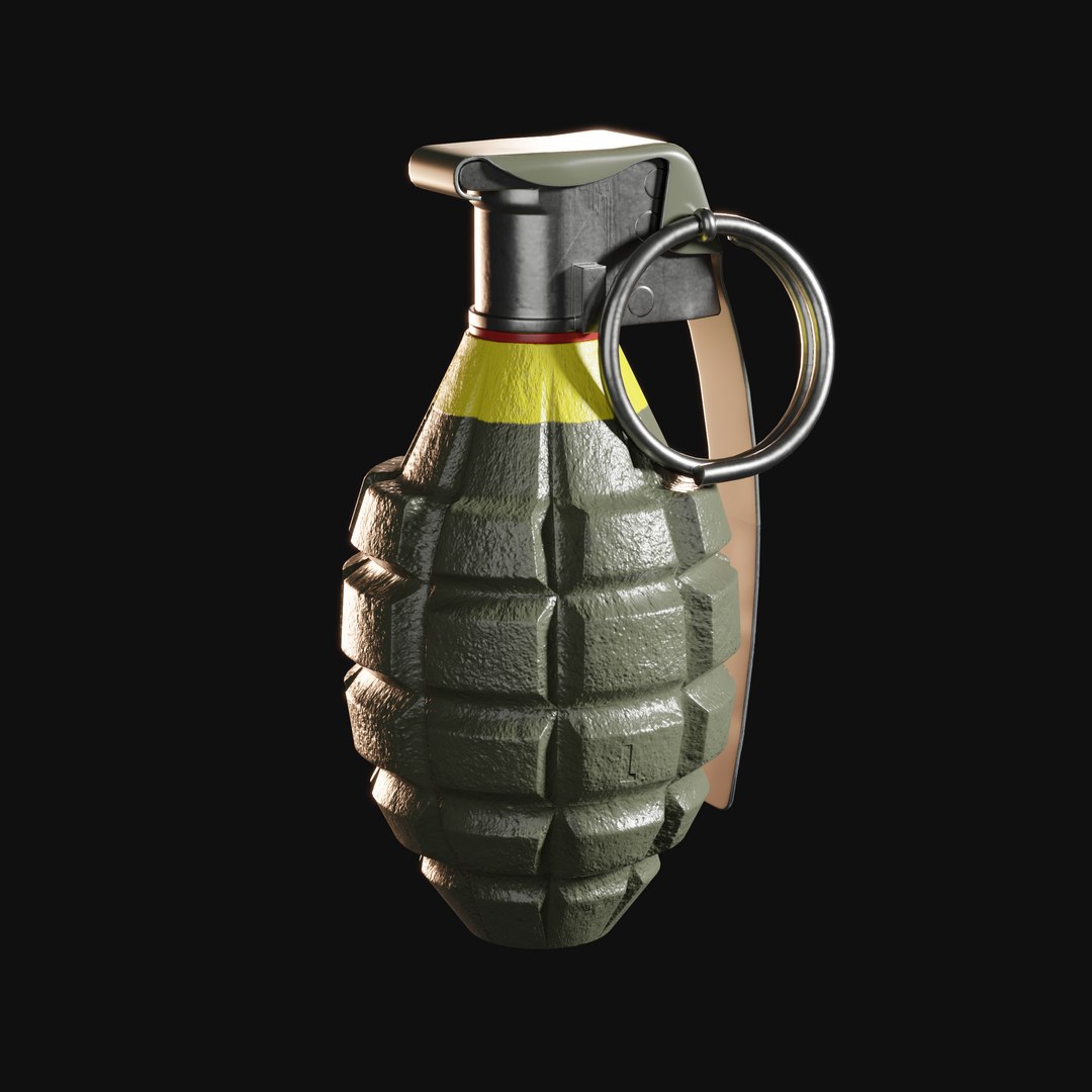 Mk 2 Grenade Model - TurboSquid 2102318
