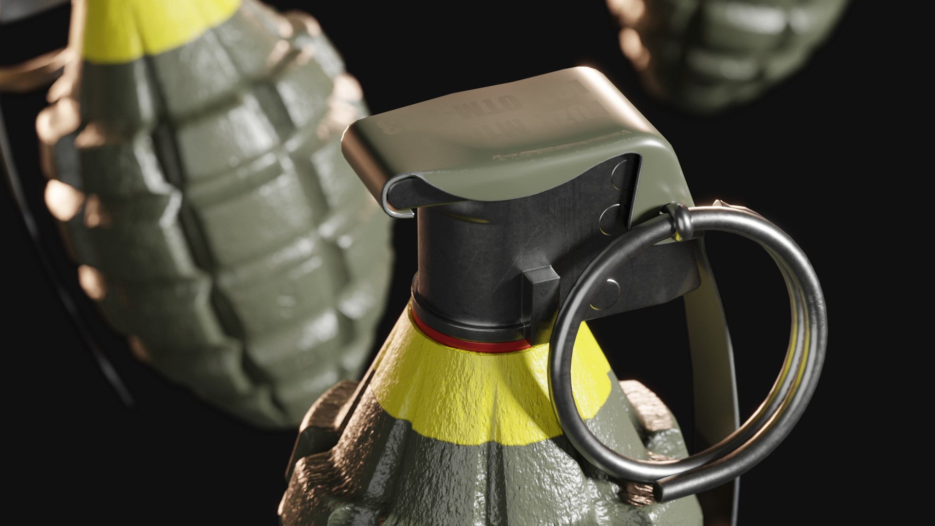 Mk 2 Grenade Model - TurboSquid 2102318